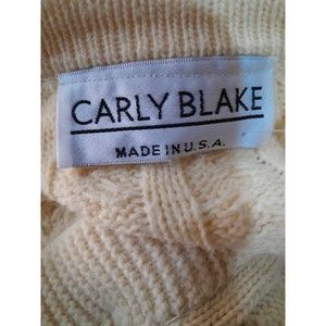 Carly Blake | Sweaters | Vintage Sweater Carly Blake Cardigan Yellow ...